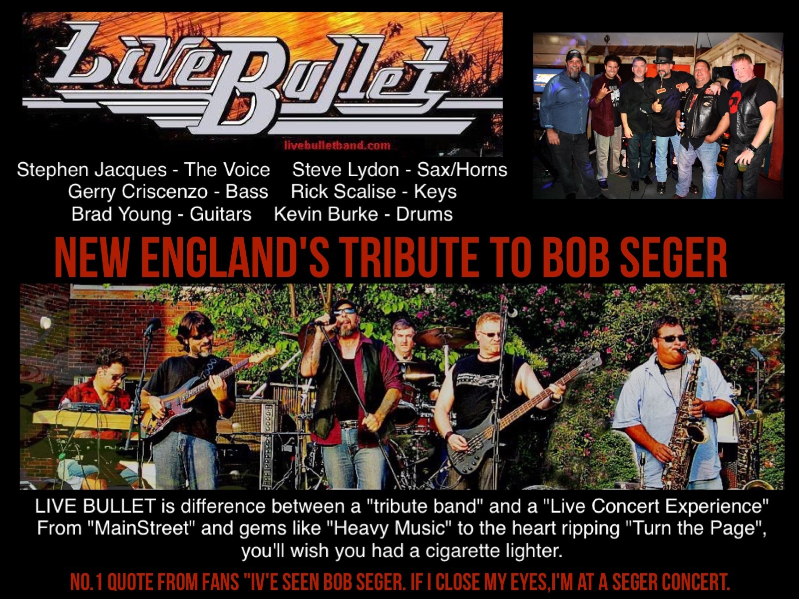 Live Bullet - CHOP SHOP PUB